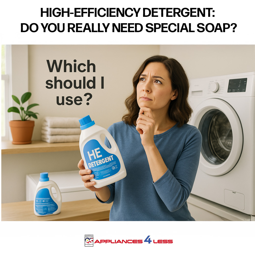 High-Efficiency Detergent: Do You Really Need Special Soap? - Appliances 4 Less Oklahoma City