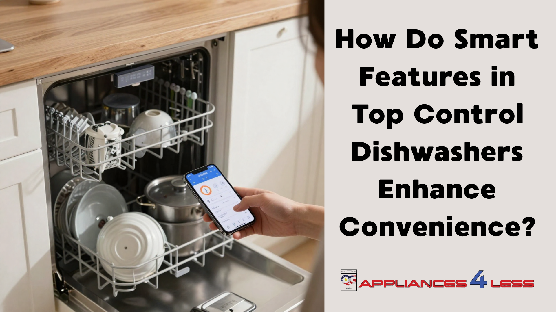 Smart Features in Top Control Dishwashers for Easy Use - Appliances 4 ...